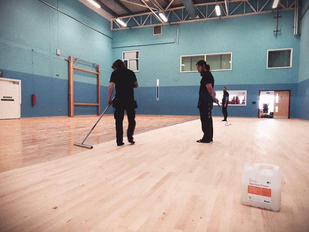 Tips To Prevent Slippery Sports Hall Floors | Courtship Flooring